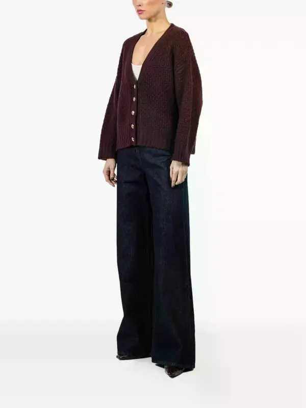 Sablyn Tisch C Buttoned V-neck Cardigan