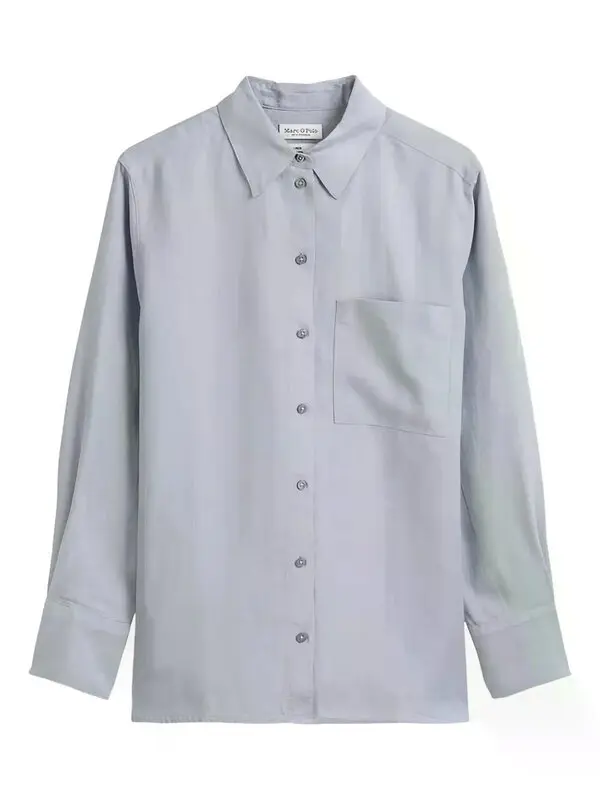 Marc O'polo Chest-pocket Shirt - Blue