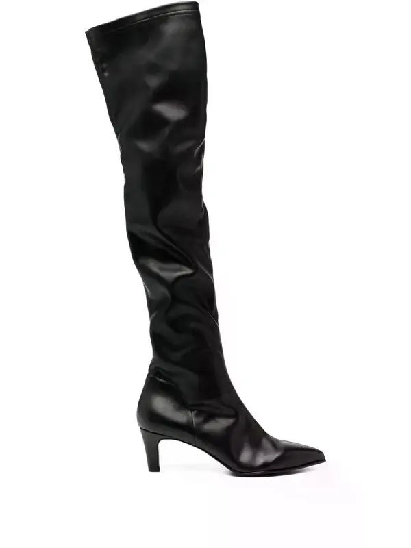 CHUCKIES 60mm Leather Boots