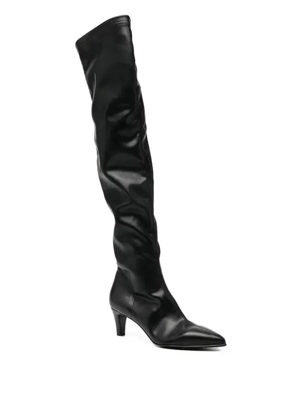 CHUCKIES 60mm Leather Boots