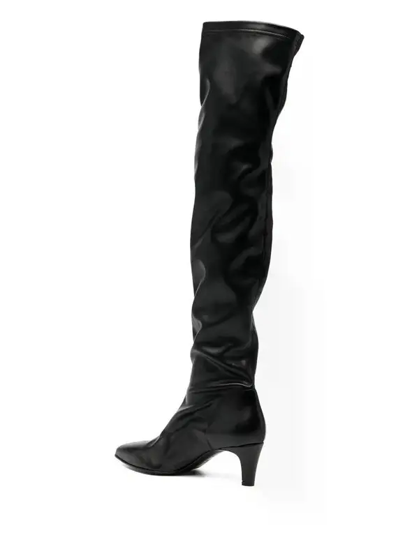 CHUCKIES 60mm Leather Boots