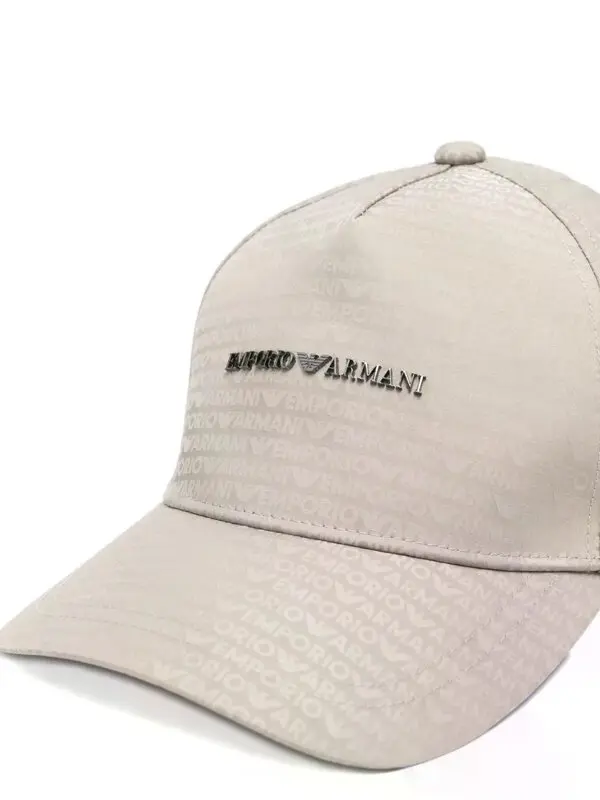 Emporio Armani Logo Baseball Cap - Grey