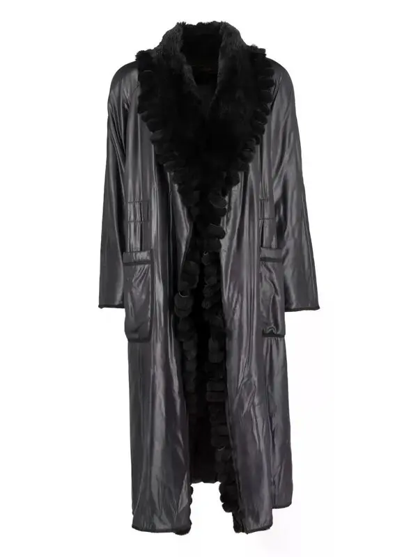 Fendi Fur-insert Long Coat