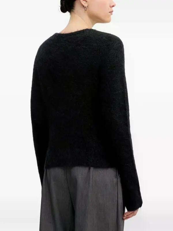 SANDRO FERRONE Buttoned Cardigan - Black