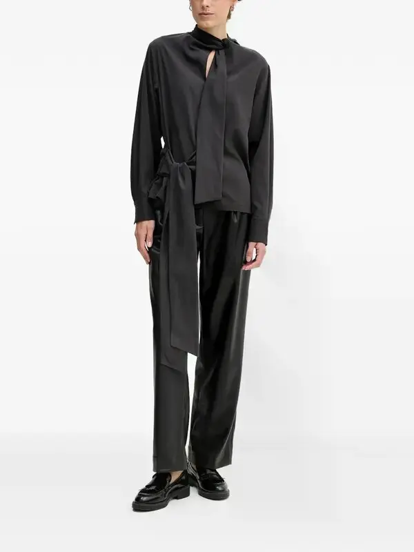 SANDRO FERRONE Tie-neck Blouse