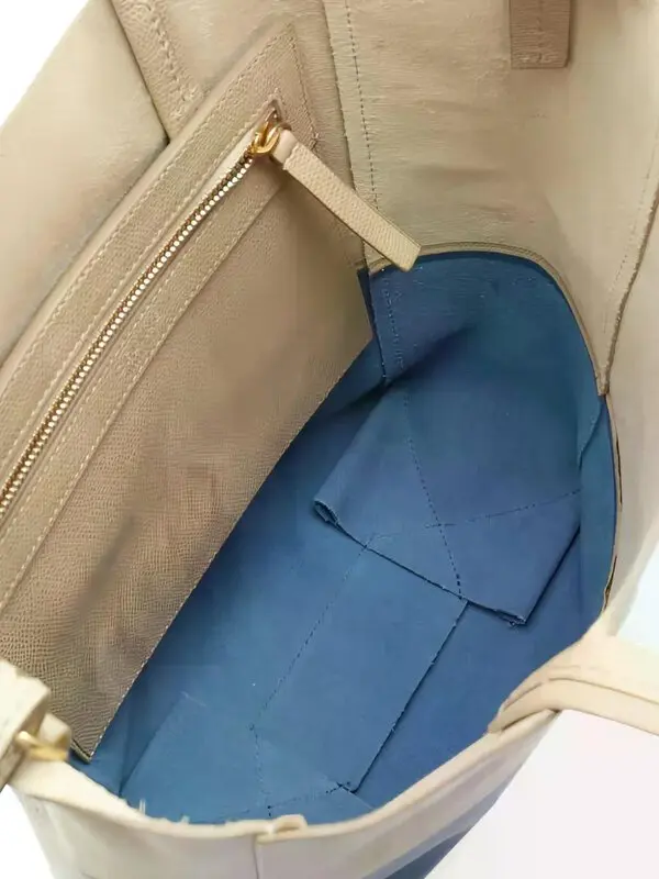 Celine 2010s Small Hippopotamus Two-tone Tote Bag - Neutrals