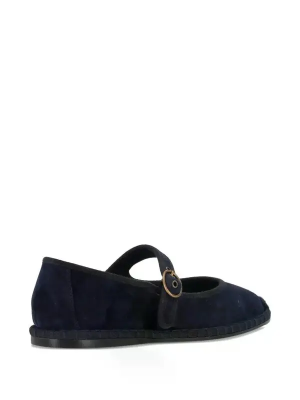 Polo Ralph Lauren Buckle Ballet Flats - Blue