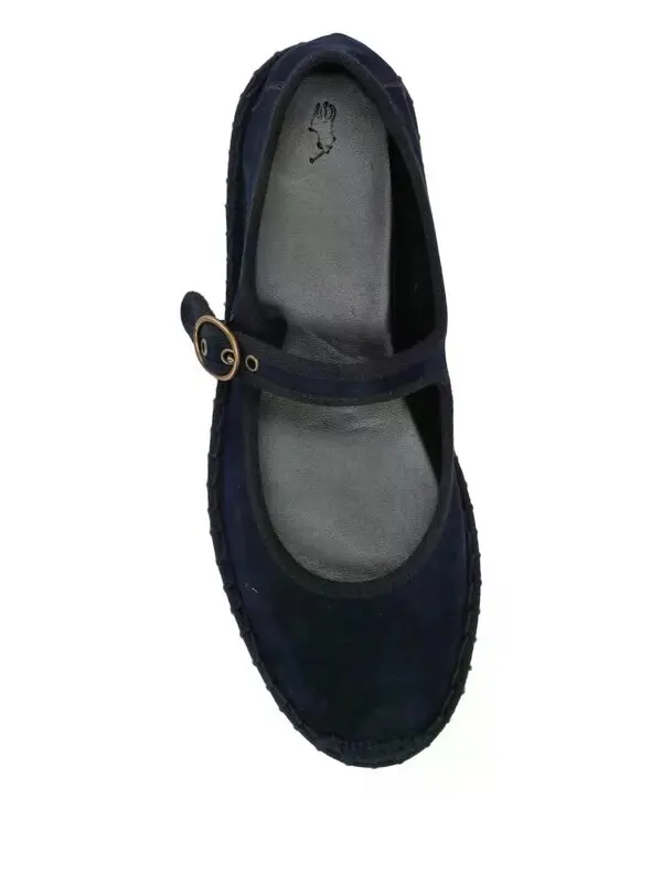 Polo Ralph Lauren Buckle Ballet Flats - Blue