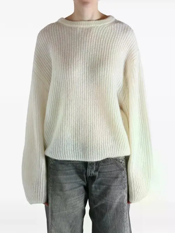 TOTEME Ribbed Knit Sweater - Neutrals