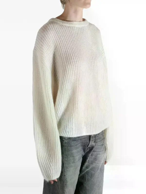 TOTEME Ribbed Knit Sweater - Neutrals