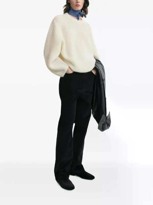 TOTEME Ribbed Knit Sweater - Neutrals