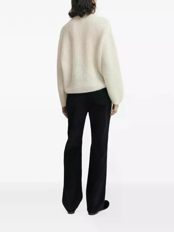 TOTEME Ribbed Knit Sweater - Neutrals
