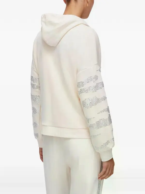 Liu Jo Studded Zip-up Hoodie