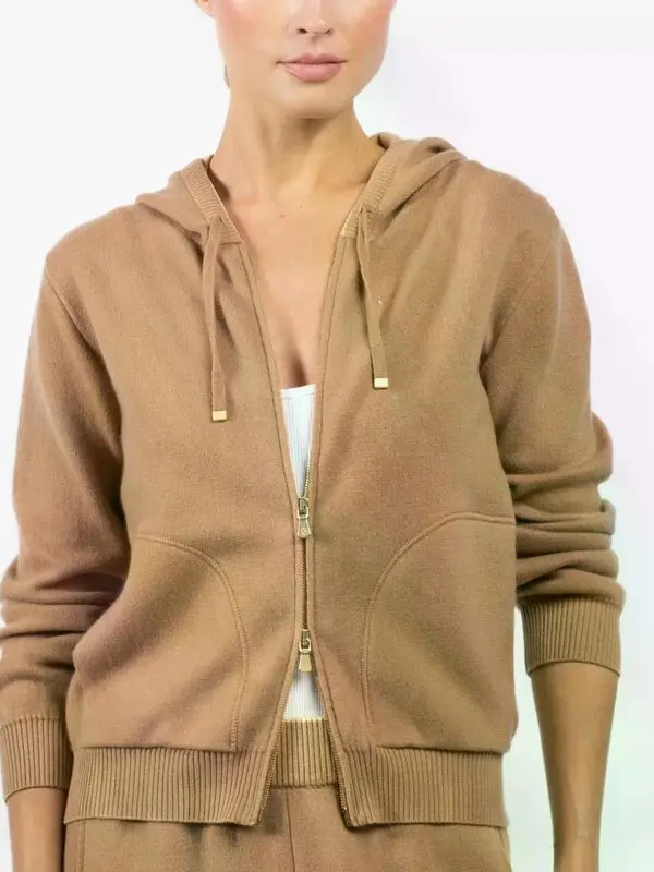 Eleventy Hooded Zip Sweater