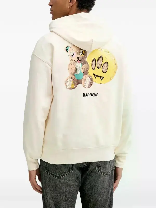 BARROW Graphic-print Drawstring Hoodie