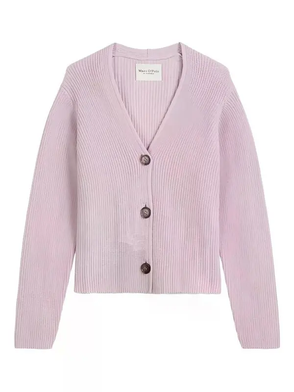 Marc O'polo V-neck Ribbed Cardigan