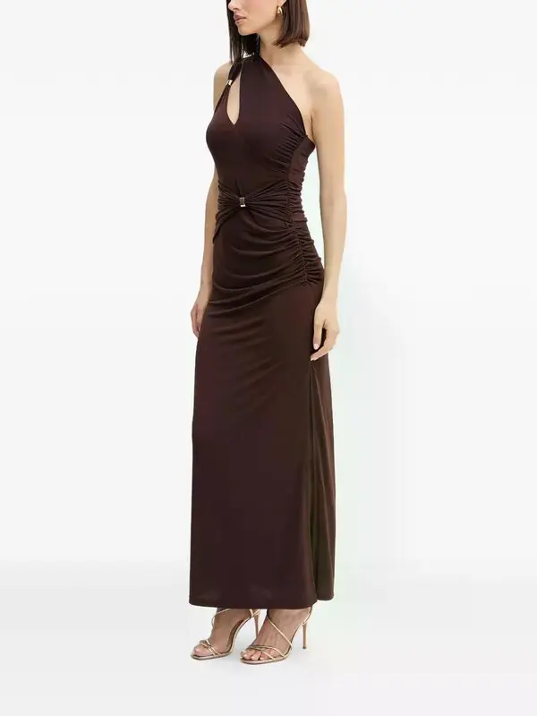 aurora brown dress Aurora Satin Dress main image 1