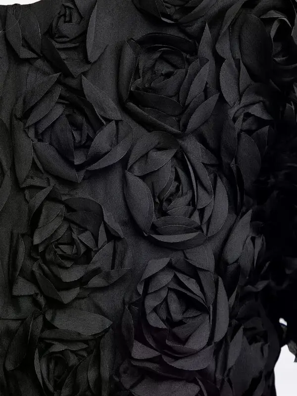 GESTUZ Rose Appliqué Top