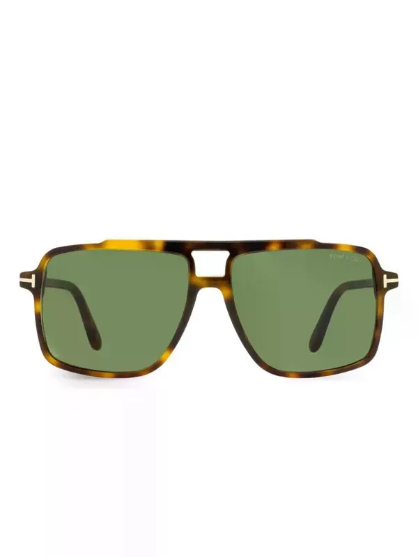 TOM FORD Rectangular Pilot Sunglasses