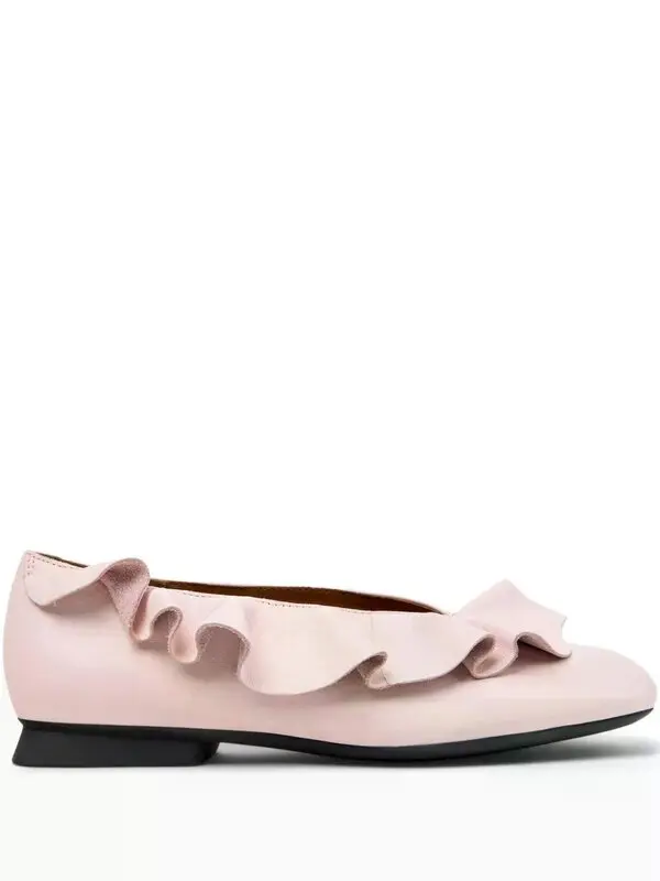 Camper Casi Myra Ruffled Ballerinas - Pink
