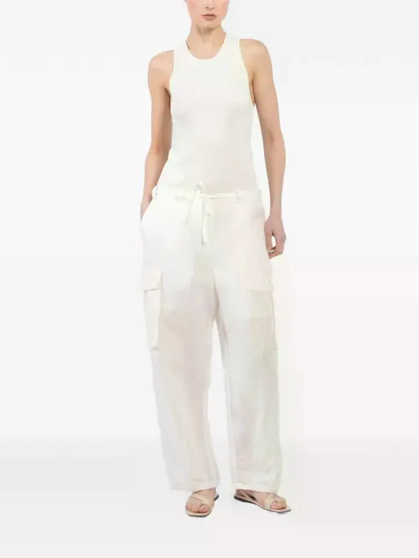 Masnada Drawstring Flap-pocket Trousers