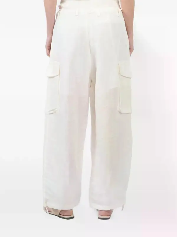 Masnada Drawstring Flap-pocket Trousers