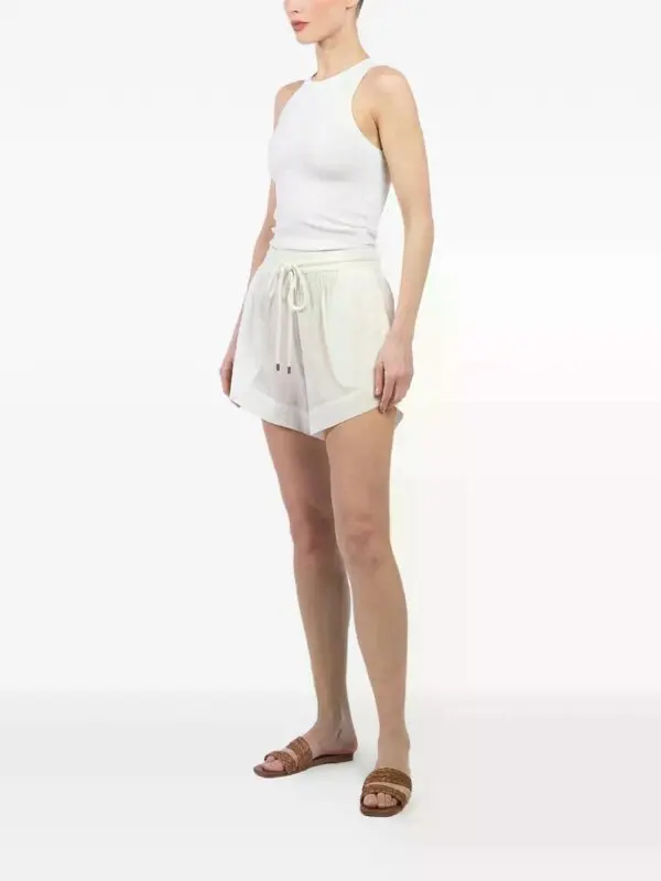The Great. Delta Drawstring Elasticated Shorts