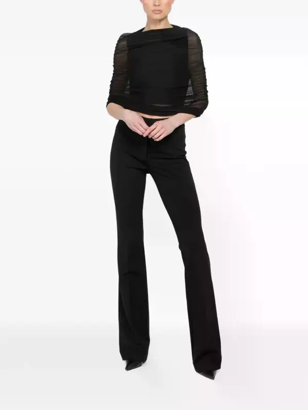Brandon Maxwell Ruched Blouse