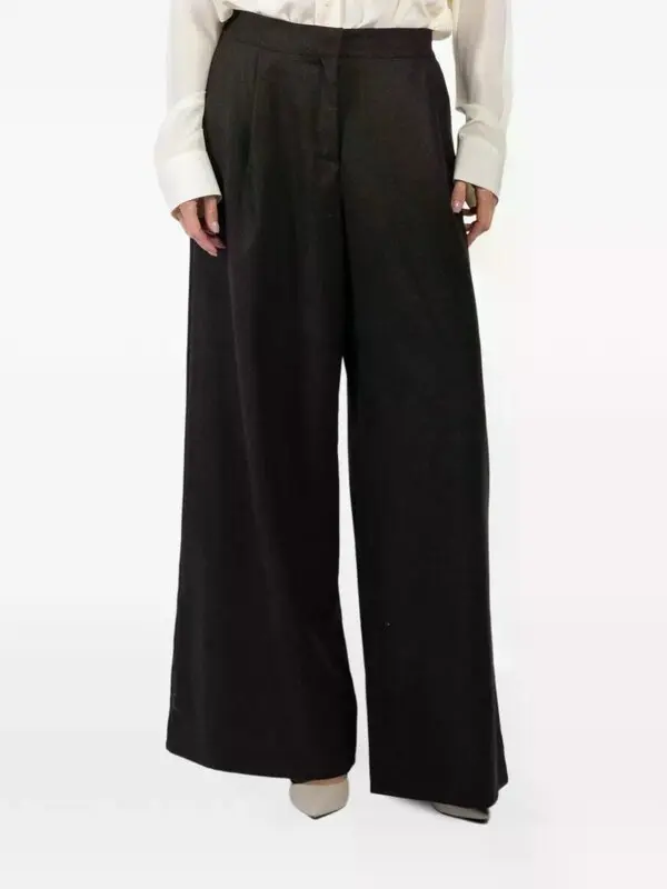 Dusan Pleated Palazzo Pants