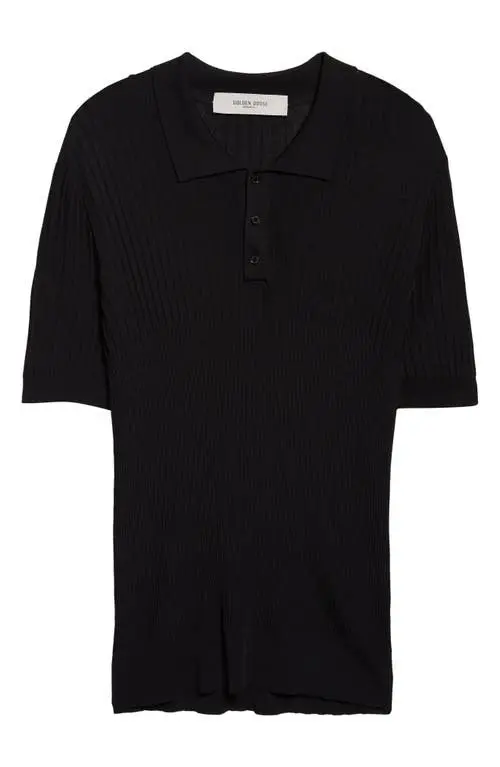 GOLDEN GOOSE Journey Rib Polo