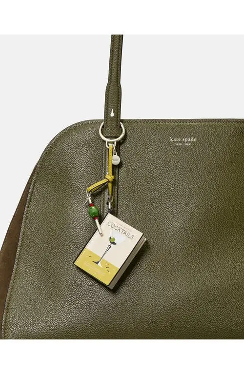 Kate Spade New York Charmed Cocktail Leather Bag Charm