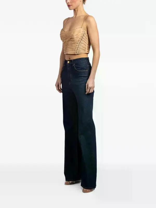 Zimmermann Rebellion Beaded Crop Top