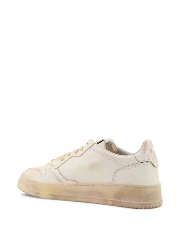 AUTRY Medalist Leather Sneakers - Neutrals