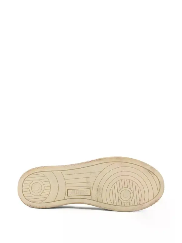 AUTRY Medalist Leather Sneakers - Neutrals