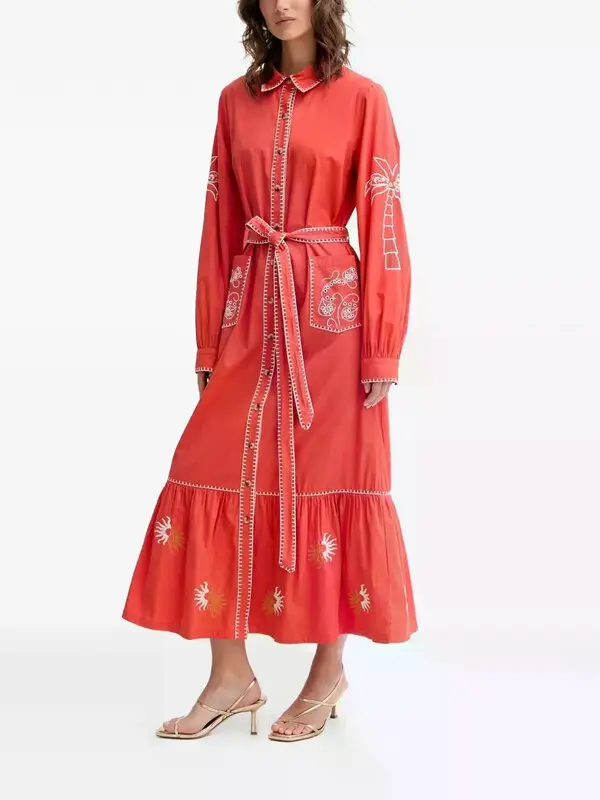 never fully dressed embroidered dress Stone Mimi Dress – Never Fully Dressed main image 0