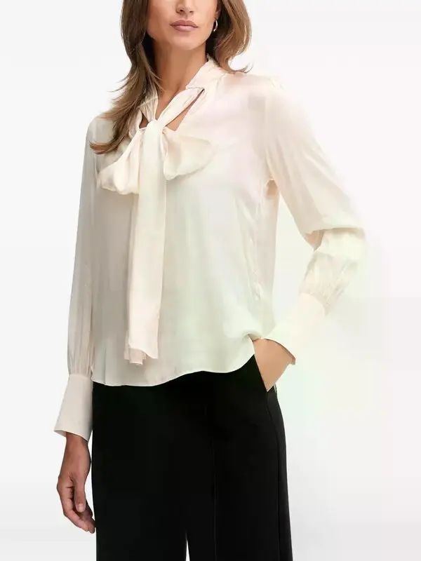PEDRO DEL HIERRO Tie-neck Blouse