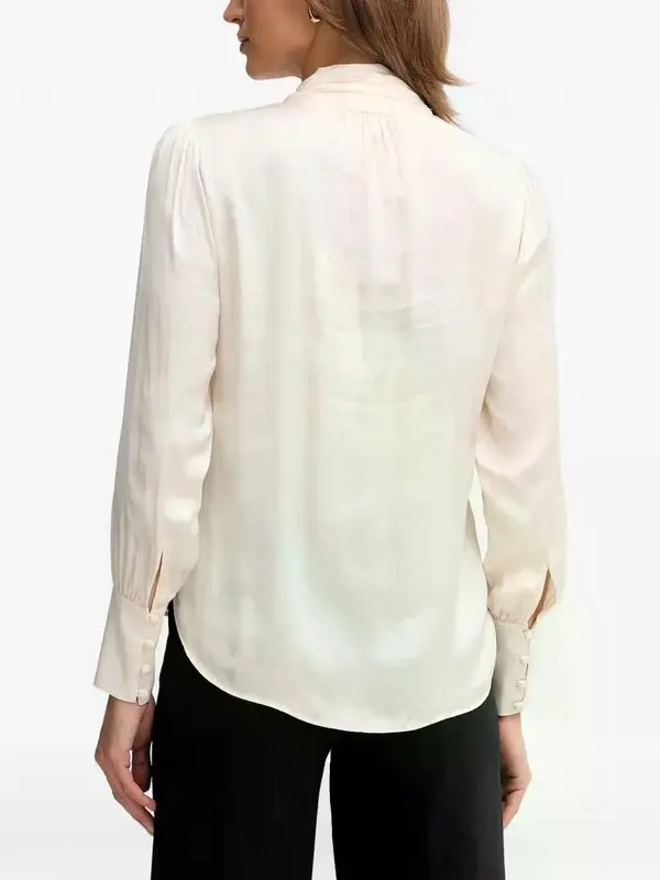 PEDRO DEL HIERRO Tie-neck Blouse