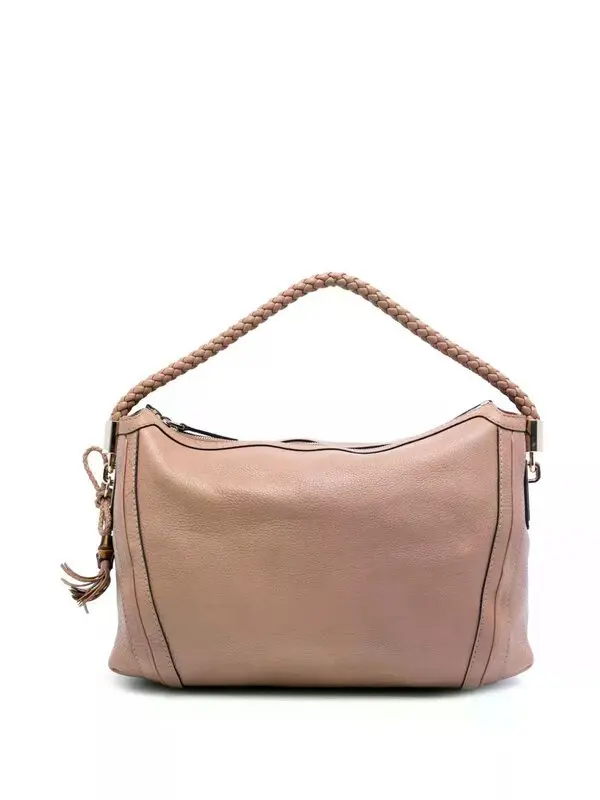 Gucci Medium Pebbled Calfskin Bella Shoulder Bag