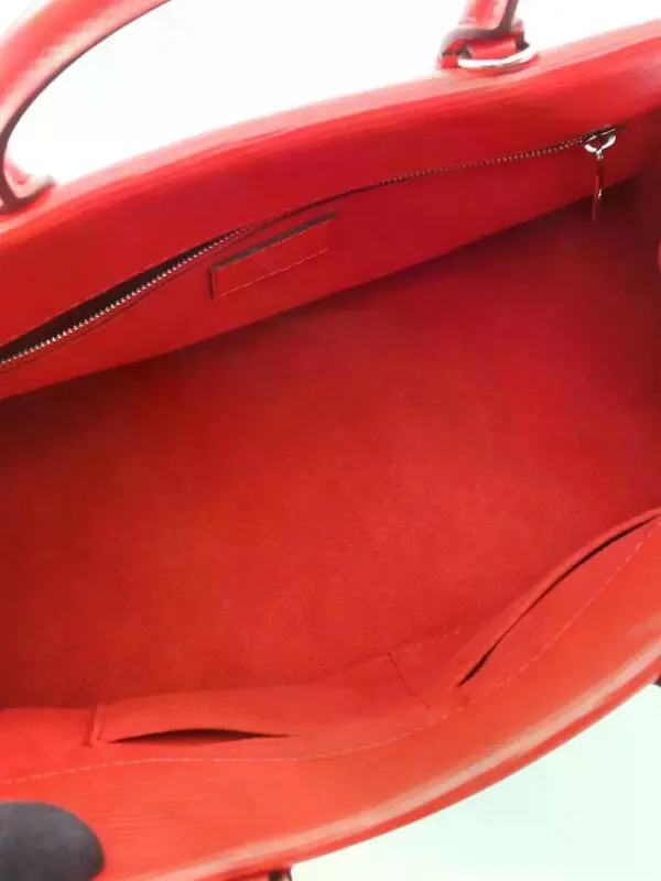 LOUIS VUITTON 2014 Epi Marly Bb Satchel - Red