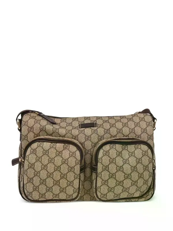 Gucci 2010s Gg Monogram Shoulder Bag