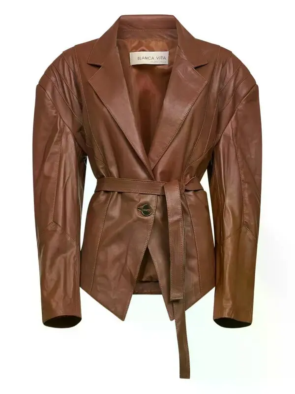 BLANCA VITA Belted Jacket