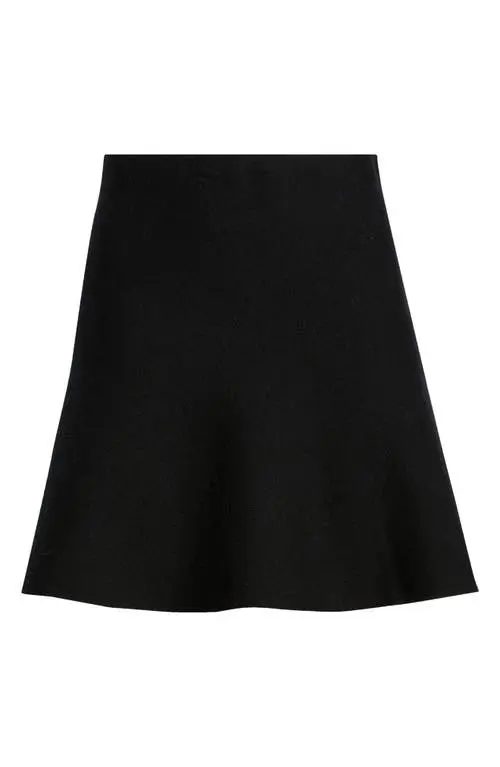 Mango Flared Knit Skirt