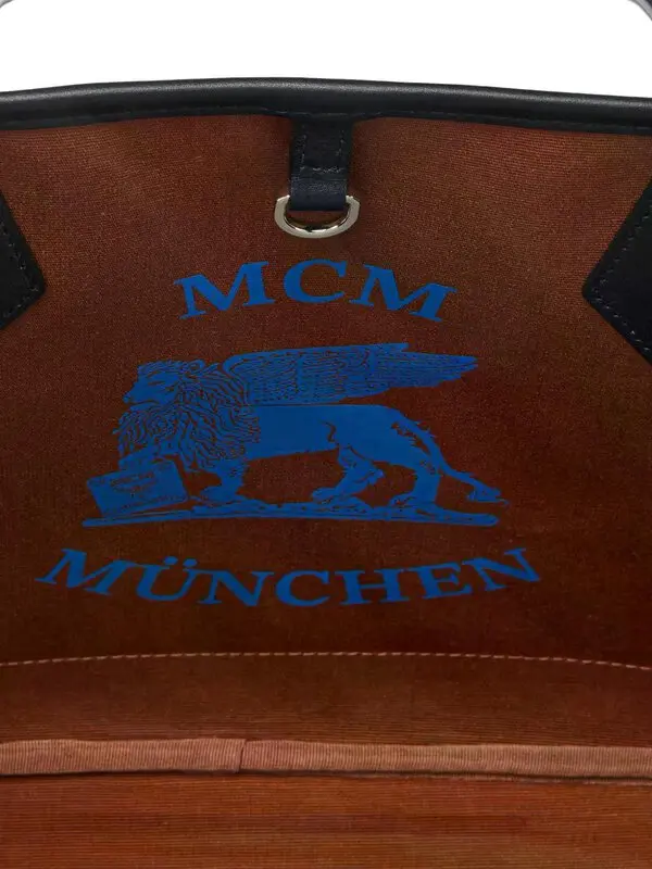 Mcm Small Logo-print Tote