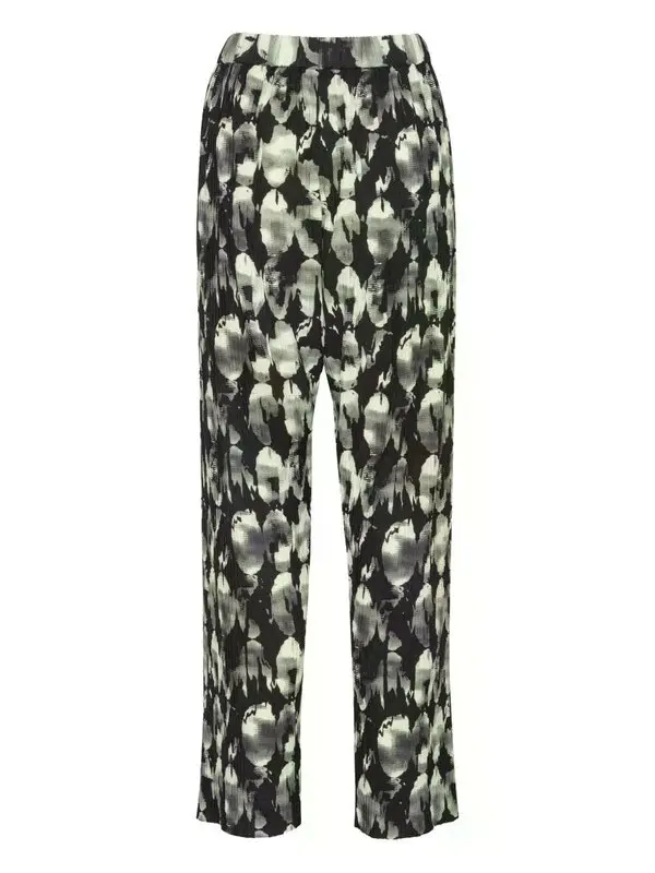 Henrik Vibskov Printed Drawstring Trousers - Black