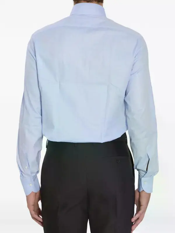 BORRIELLO NAPOLI Vomero Button-down Collar Shirt - Blue