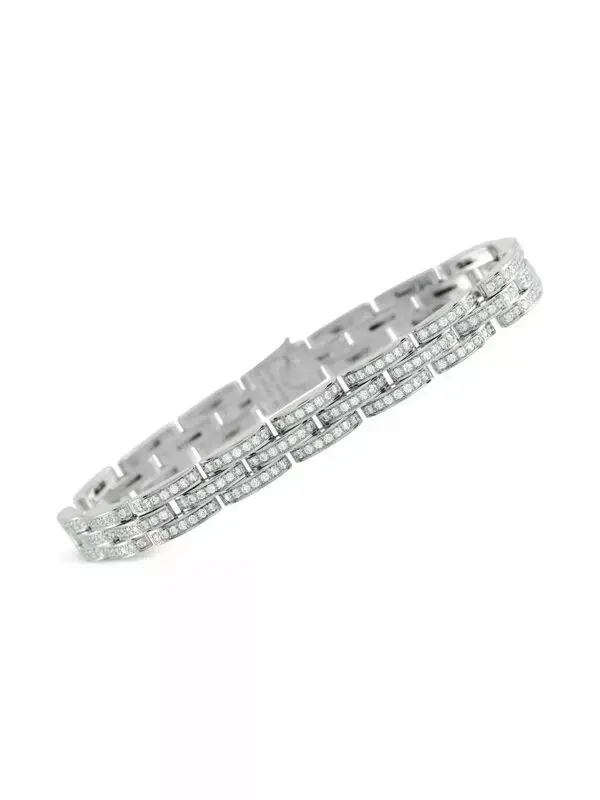 CARTIER Panthère De Diamond Bracelet - Silver