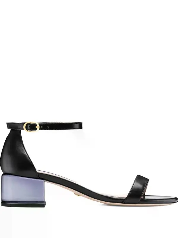 STUART WEITZMAN Lucite Block-heel Sandals