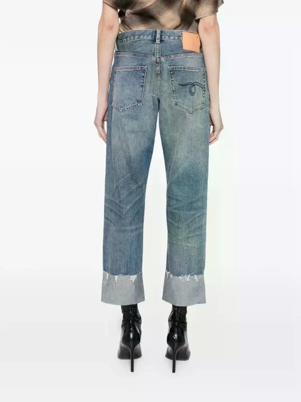 R13 Romeo Cuffed Jeans