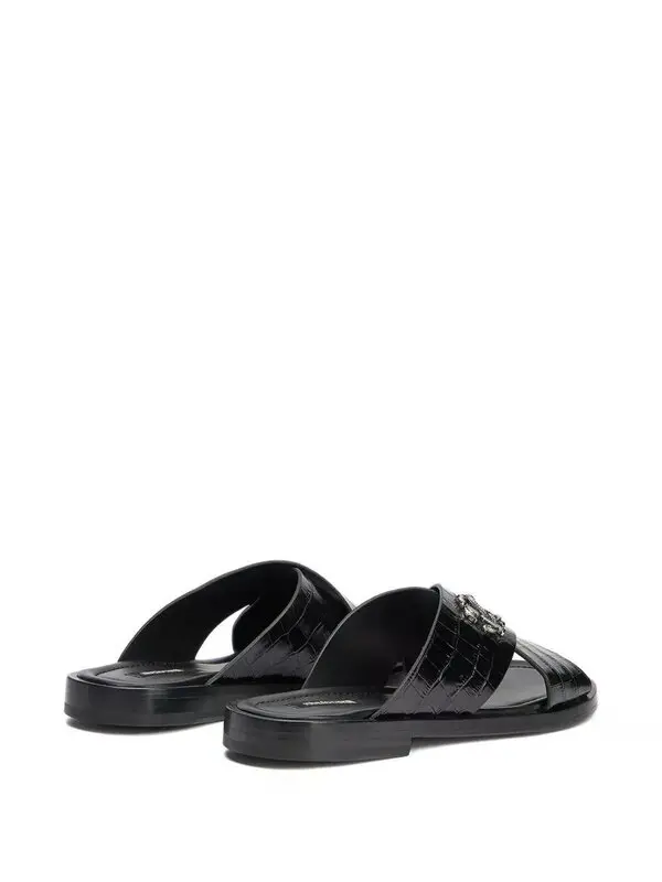 Roberto Cavalli Logo-plaque Sandals