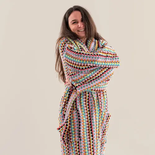 UNCOMMON GOODS Super Plush Confetti Robe Kalkedon Towels